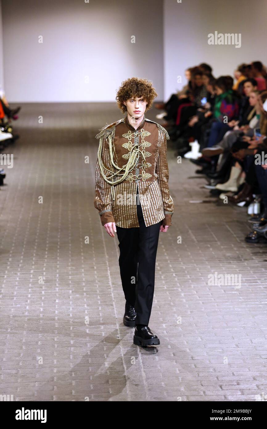 Germany, Berlin, 01/17/2023. Danny Reinke collections at the Berlin ...