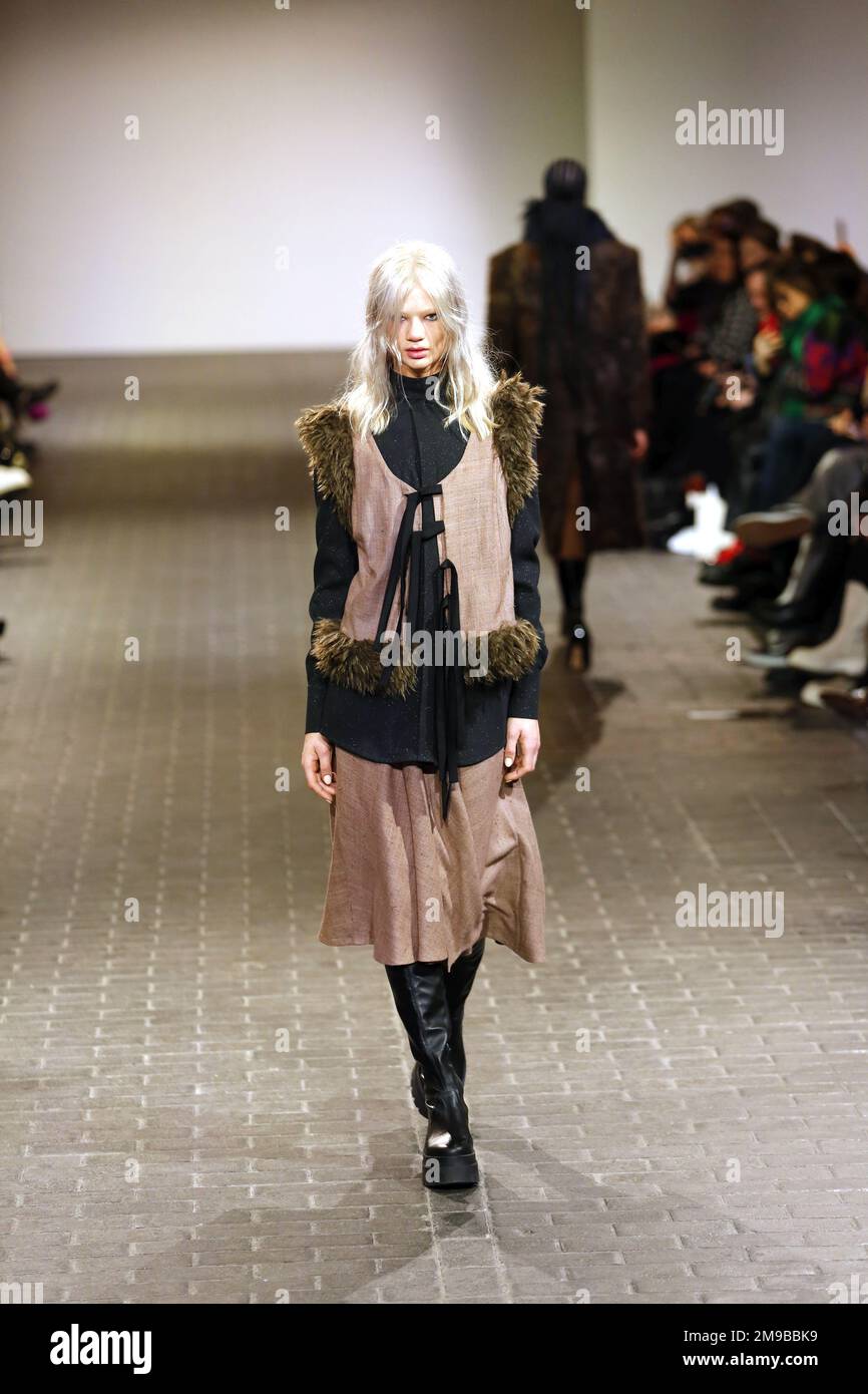 Germany, Berlin, 01/17/2023. Danny Reinke collections at the Berlin ...