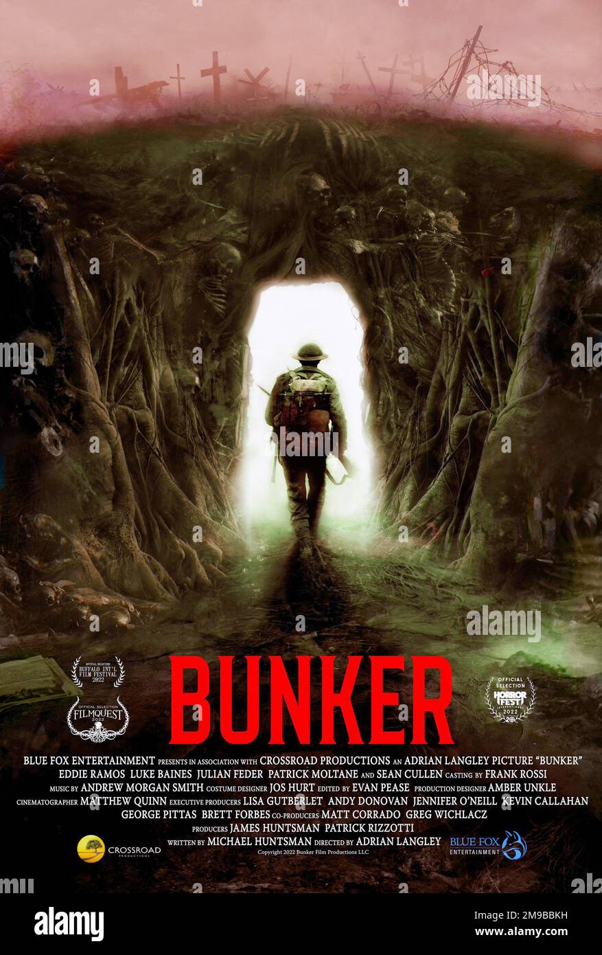 BUNKER, poster, 2022. © Blue Fox Entertainment / courtesy Everett ...