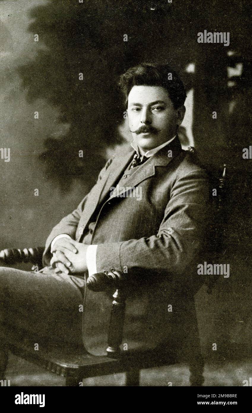 Nicolas Rostowsky, opera singer, tenor Stock Photo - Alamy