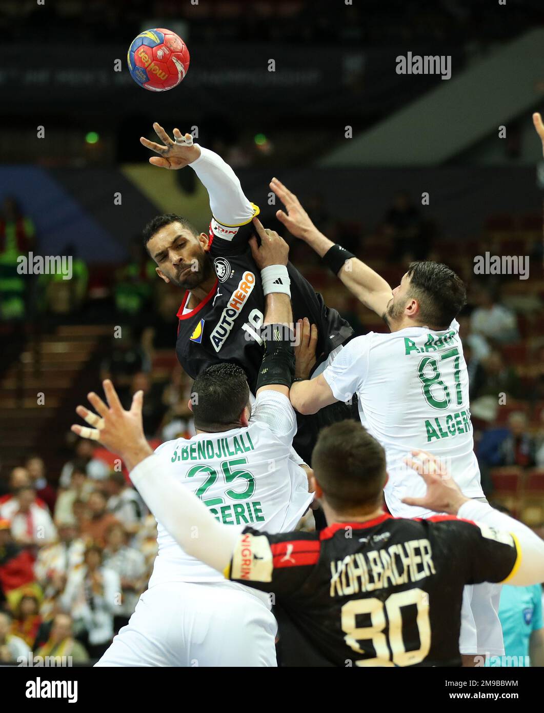 Ihf mens handball world championship algeria hi-res stock photography ...