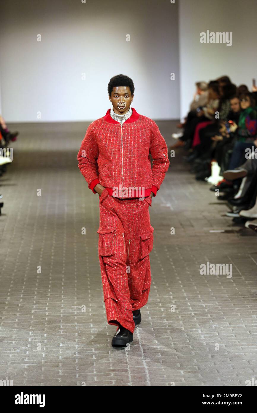 Germany, Berlin, 01/17/2023. Danny Reinke collections at the Berlin ...