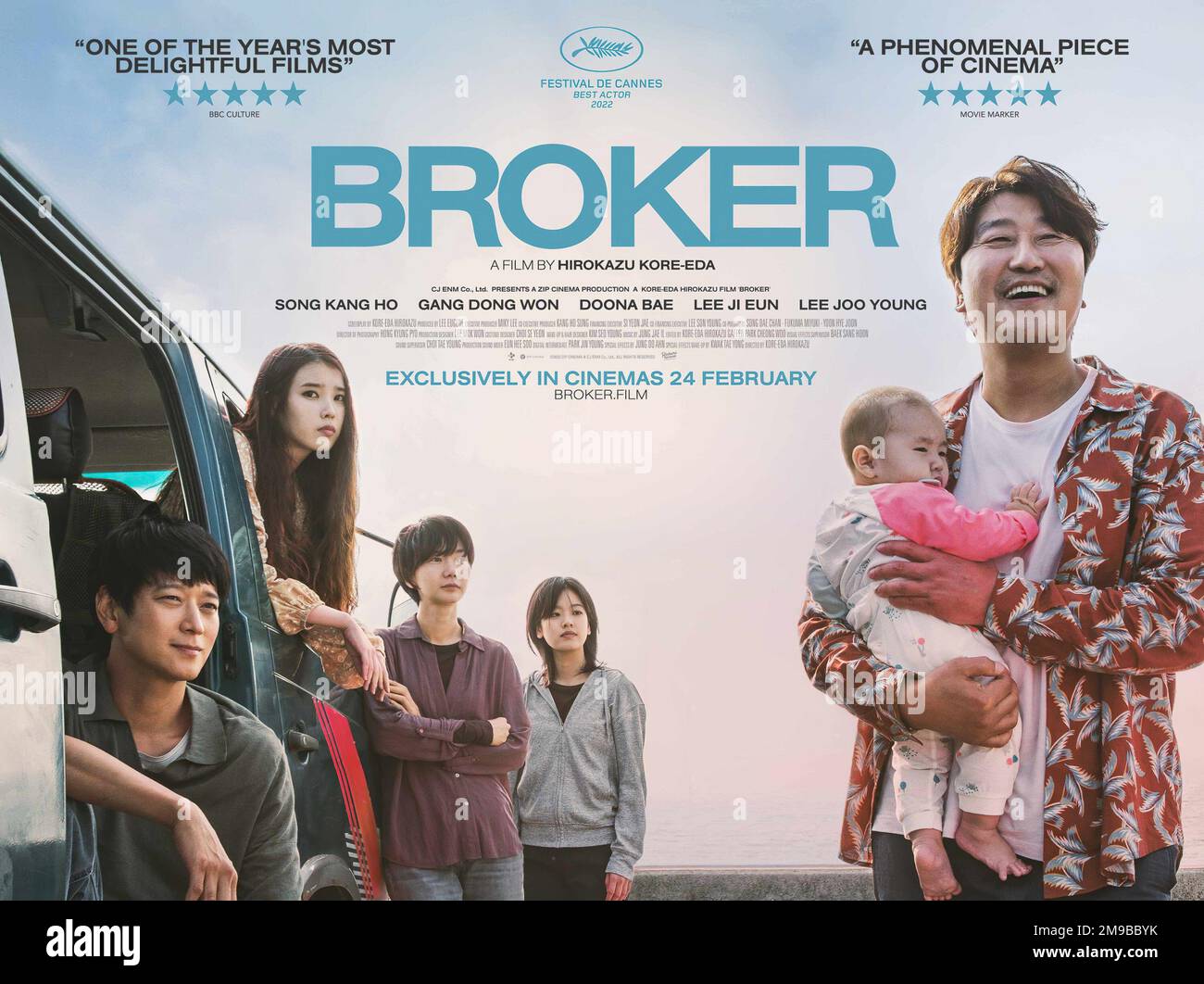 BROKER, (aka BEUROKEO), British poster, from left: GANG Dong-won, LEE ...