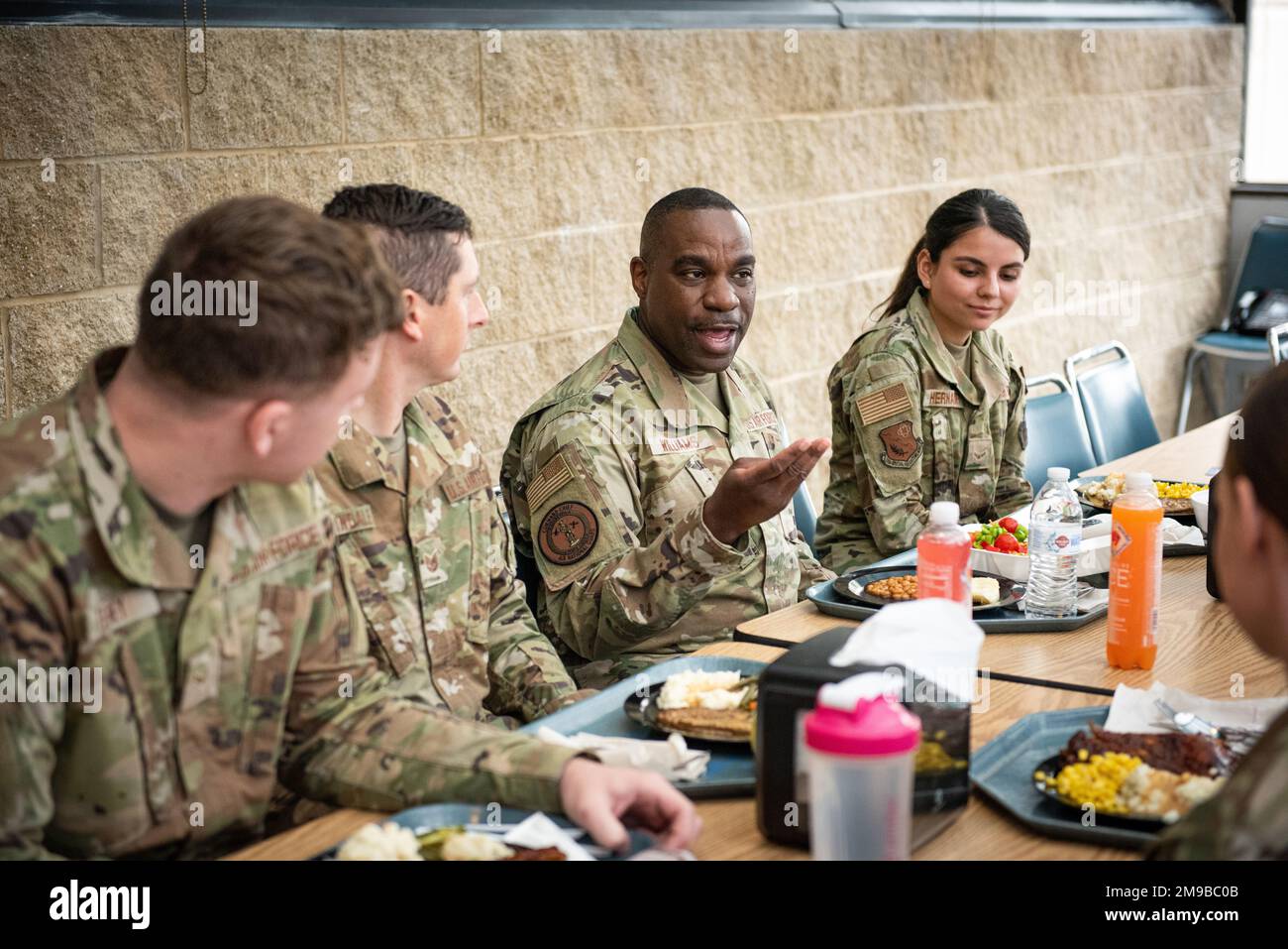 U.S. Air Force Chief Master Sergeant Maurice L. Williams, command chief ...