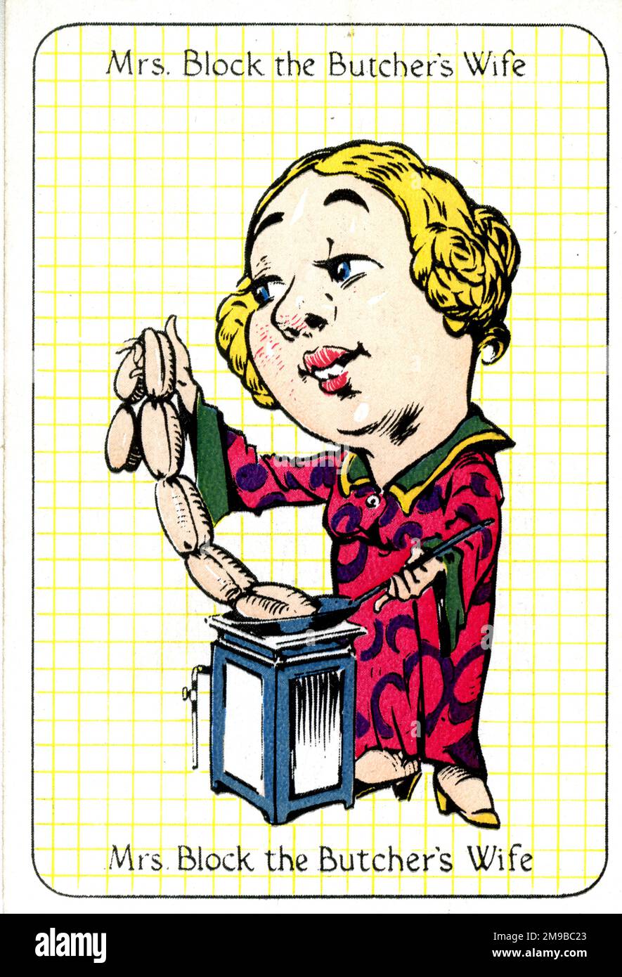 The butchers wife hi-res stock photography and images - Alamy