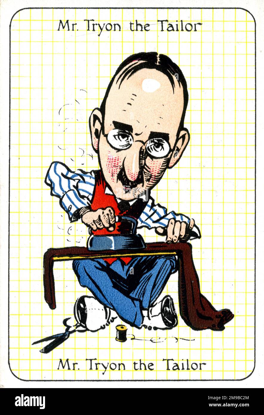 Mr Tryon the Tailor Stock Photo - Alamy
