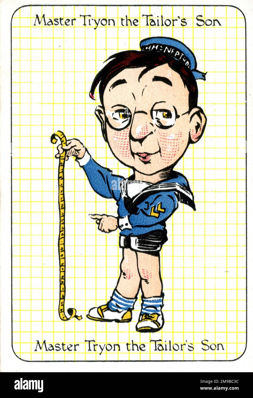 Master Tryon the Tailor's Son Stock Photo - Alamy