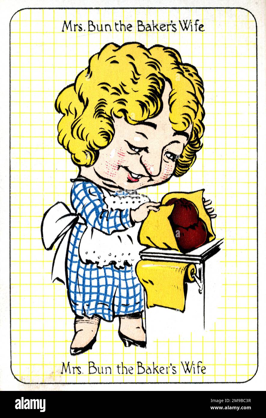Mrs bun the bakers wife hi-res stock photography and images - Alamy