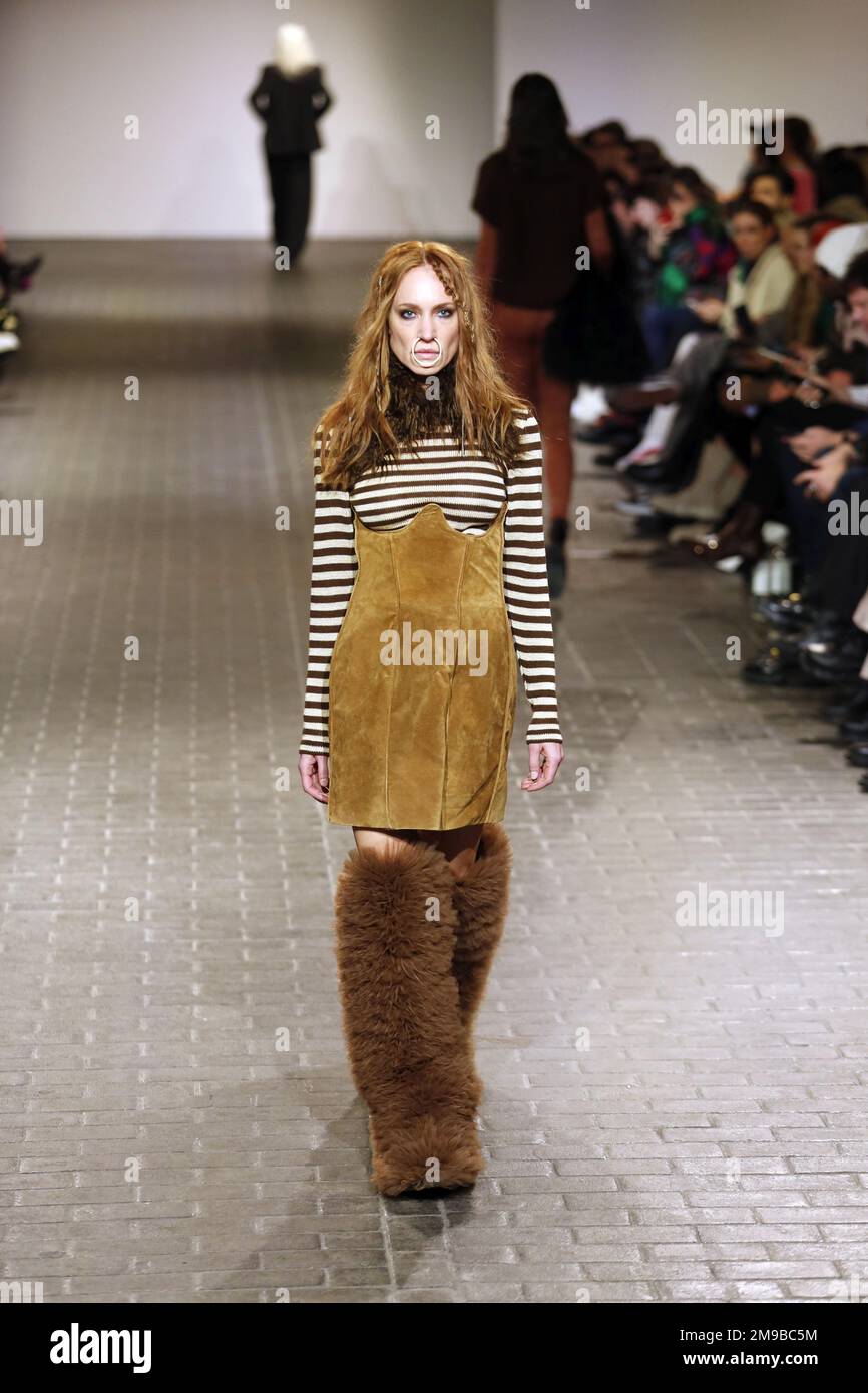 Germany, Berlin, 01/17/2023. Danny Reinke collections at the Berlin ...