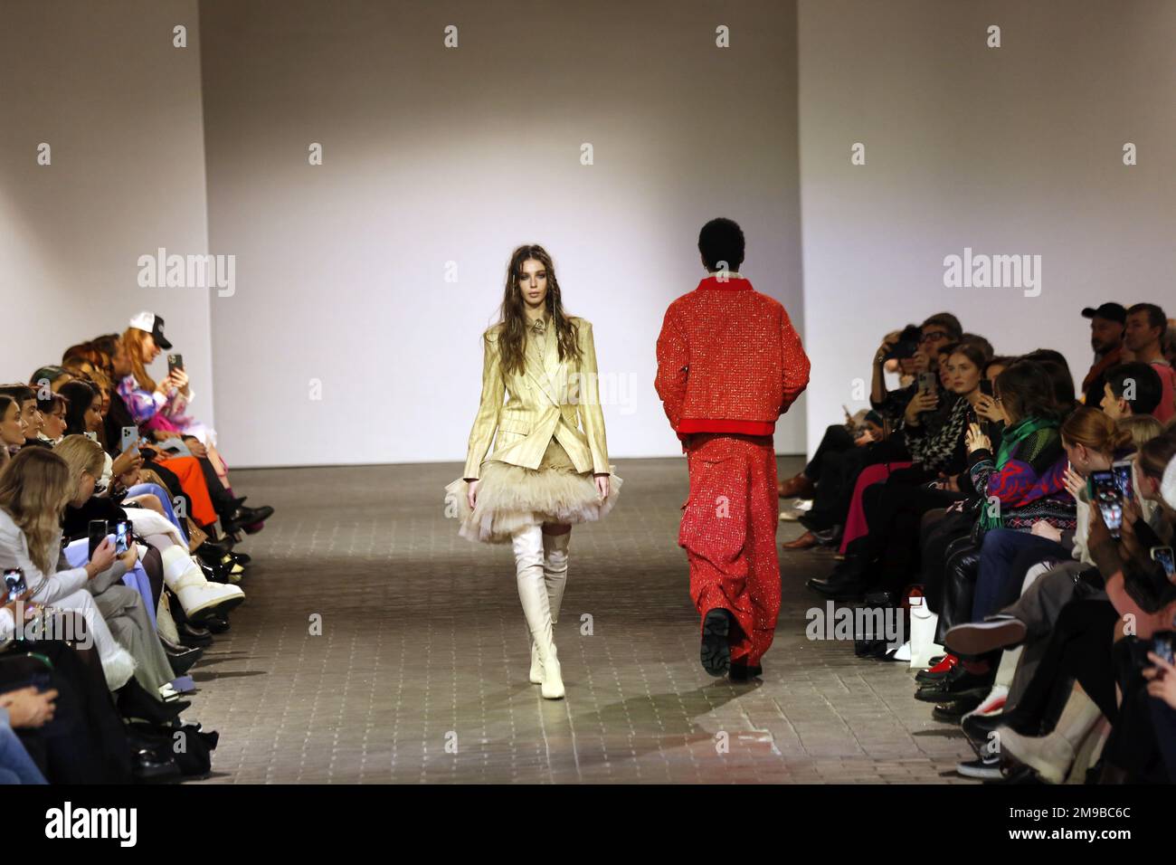 Germany, Berlin, 01/17/2023. Danny Reinke collections at the Berlin ...