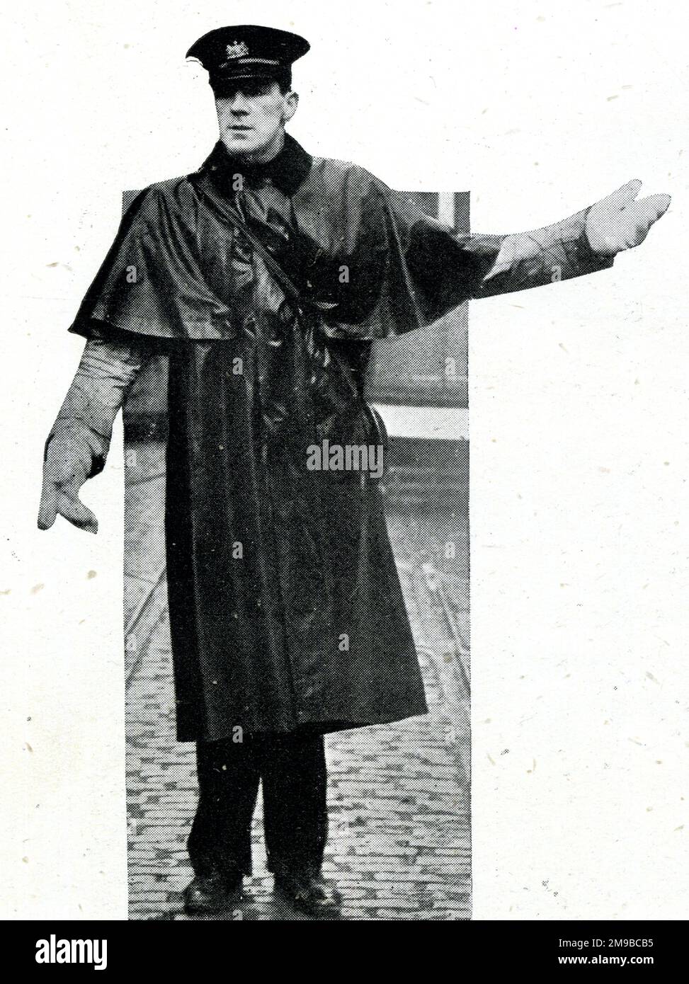 Frank Swift, Manchester City goalkeeper, serving as a Special Constable ...