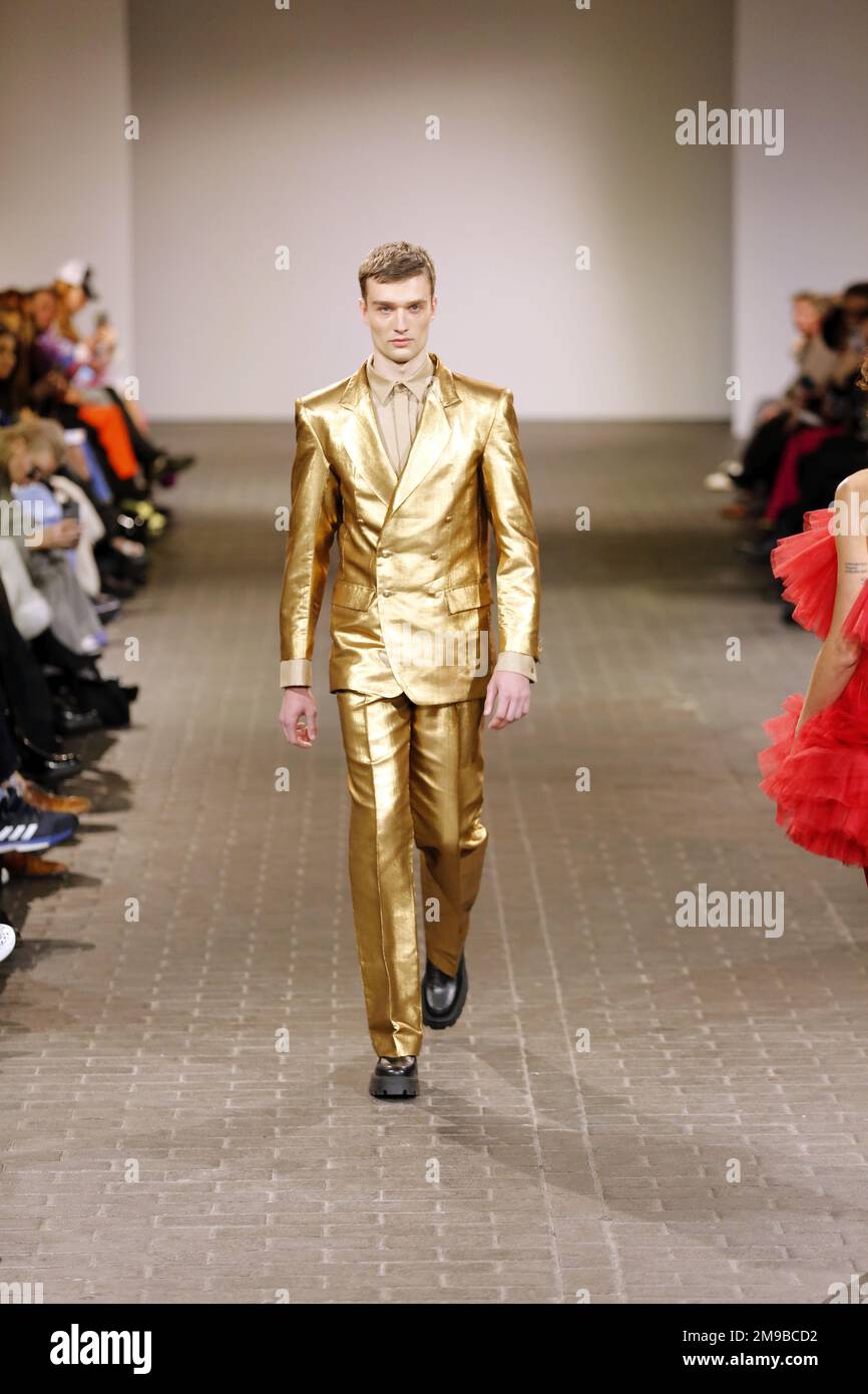 Germany, Berlin, 01/17/2023. Danny Reinke collections at the Berlin ...