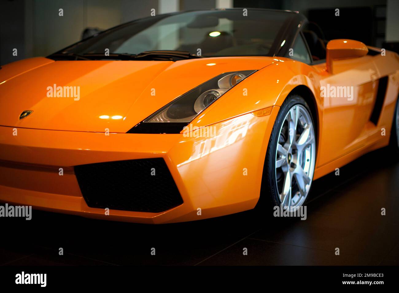 Yellowish Orange Car