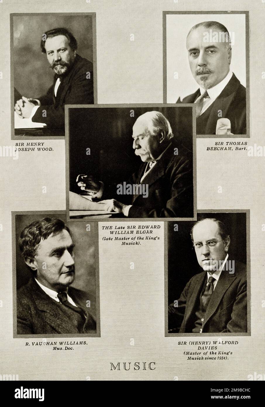 Vaughan williams hi-res stock photography and images - Alamy