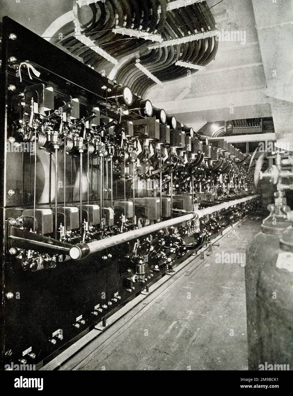 Ship engine room 1930s hi-res stock photography and images - Alamy