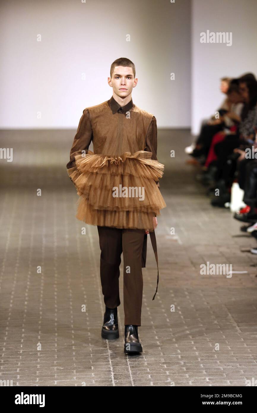 Germany, Berlin, 01/17/2023. Danny Reinke collections at the Berlin ...