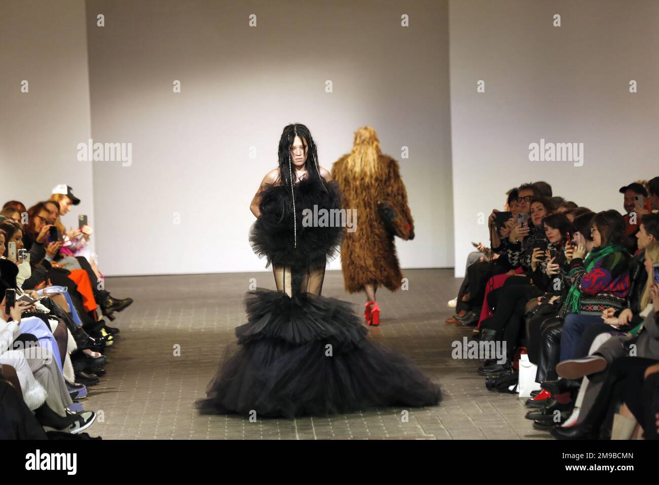 Germany, Berlin, 01/17/2023. Danny Reinke collections at the Berlin ...