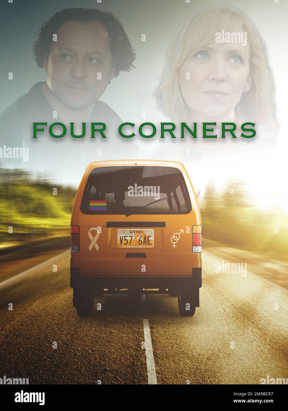 THE 4 CORNERS, (aka THE FOUR CORNERS), poster, from left: Carlos A ...