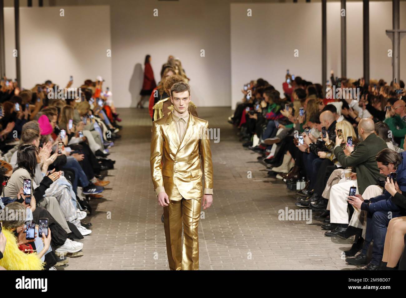 Germany, Berlin, 01/17/2023. Danny Reinke collections at the Berlin ...