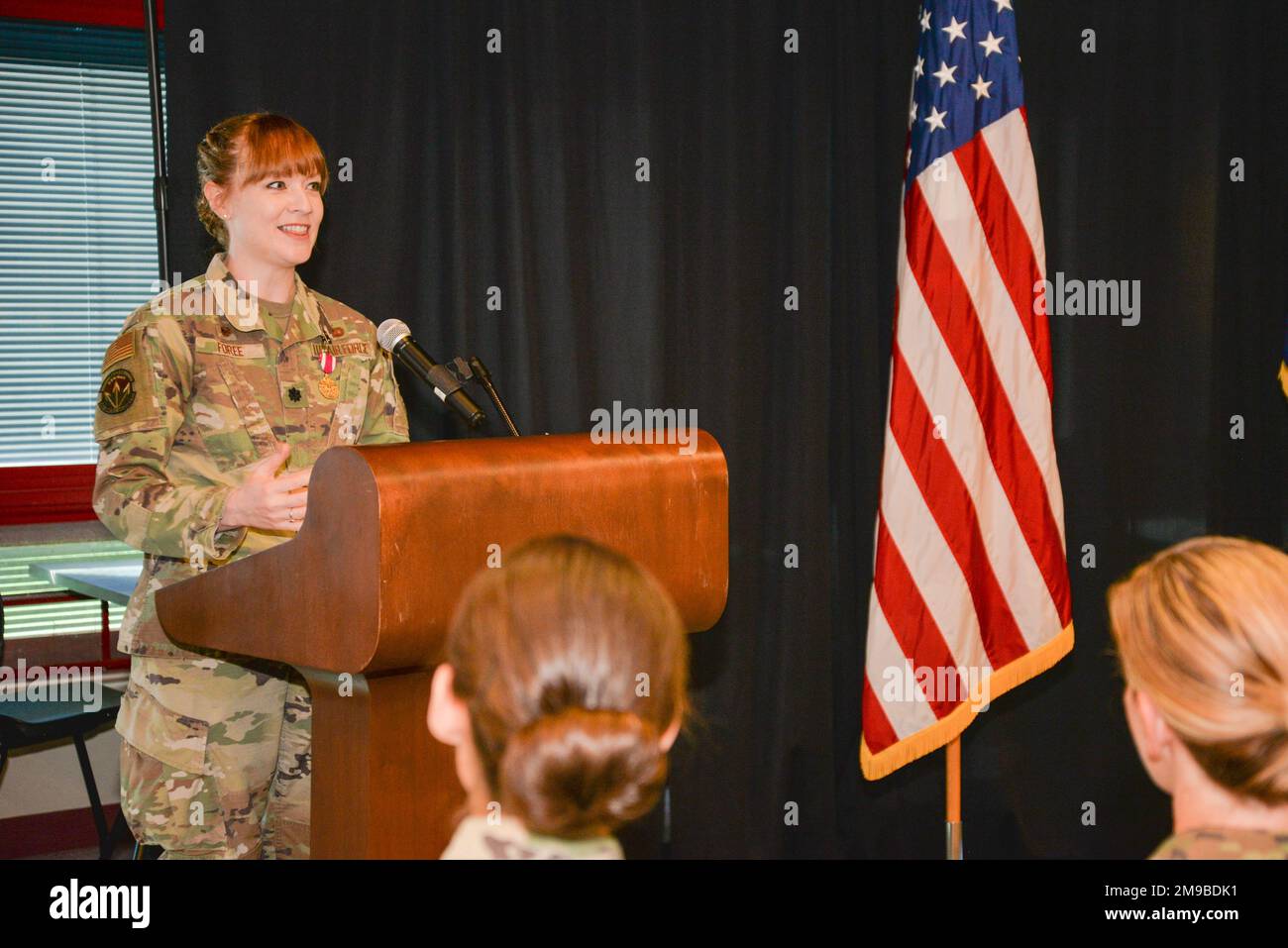 U.S. Air Force Lt. Col. Corrine Foree, the commander of the 181st ...