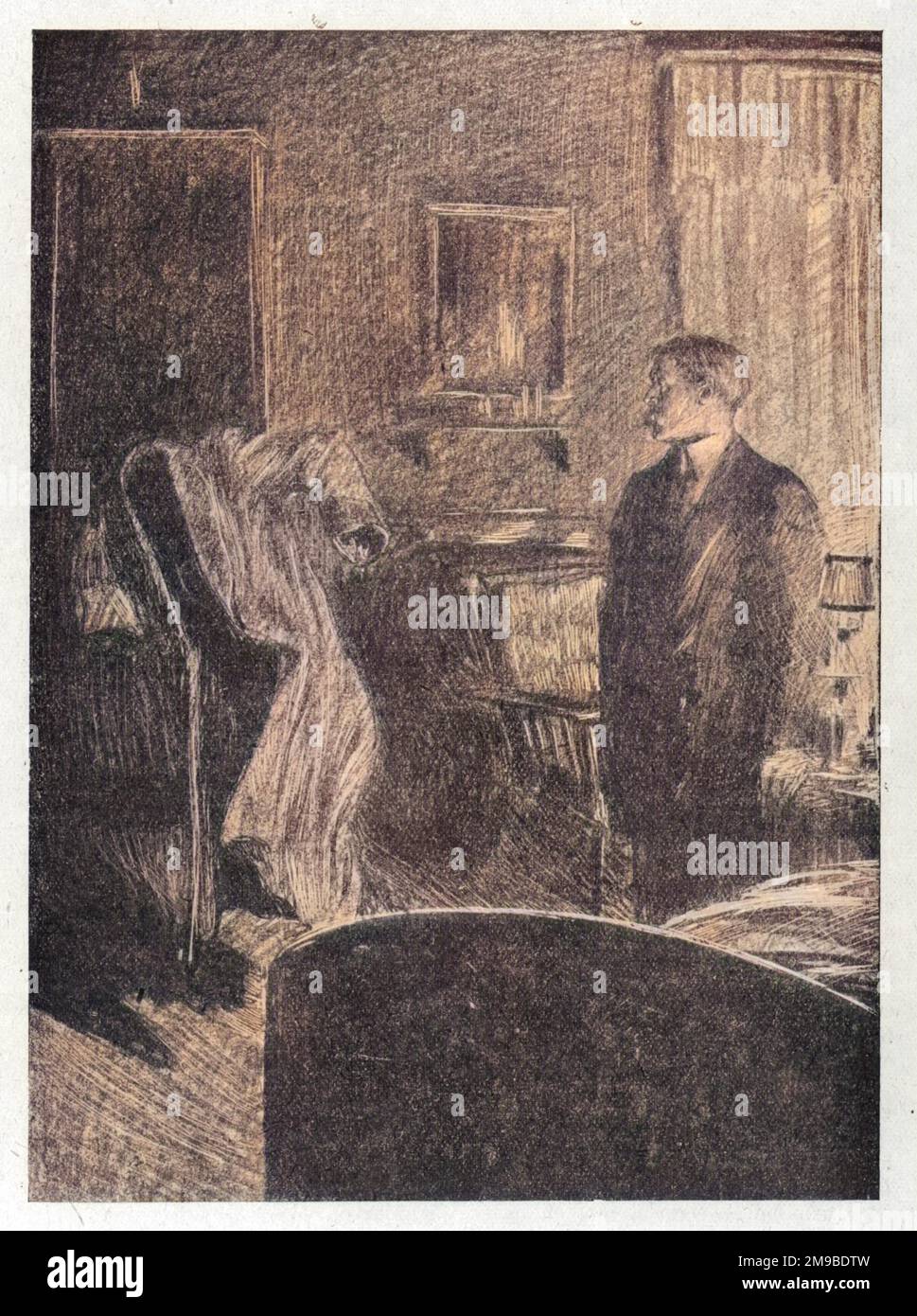 The Invisible Man. Griffin and Dr Kemp Stock Photo - Alamy