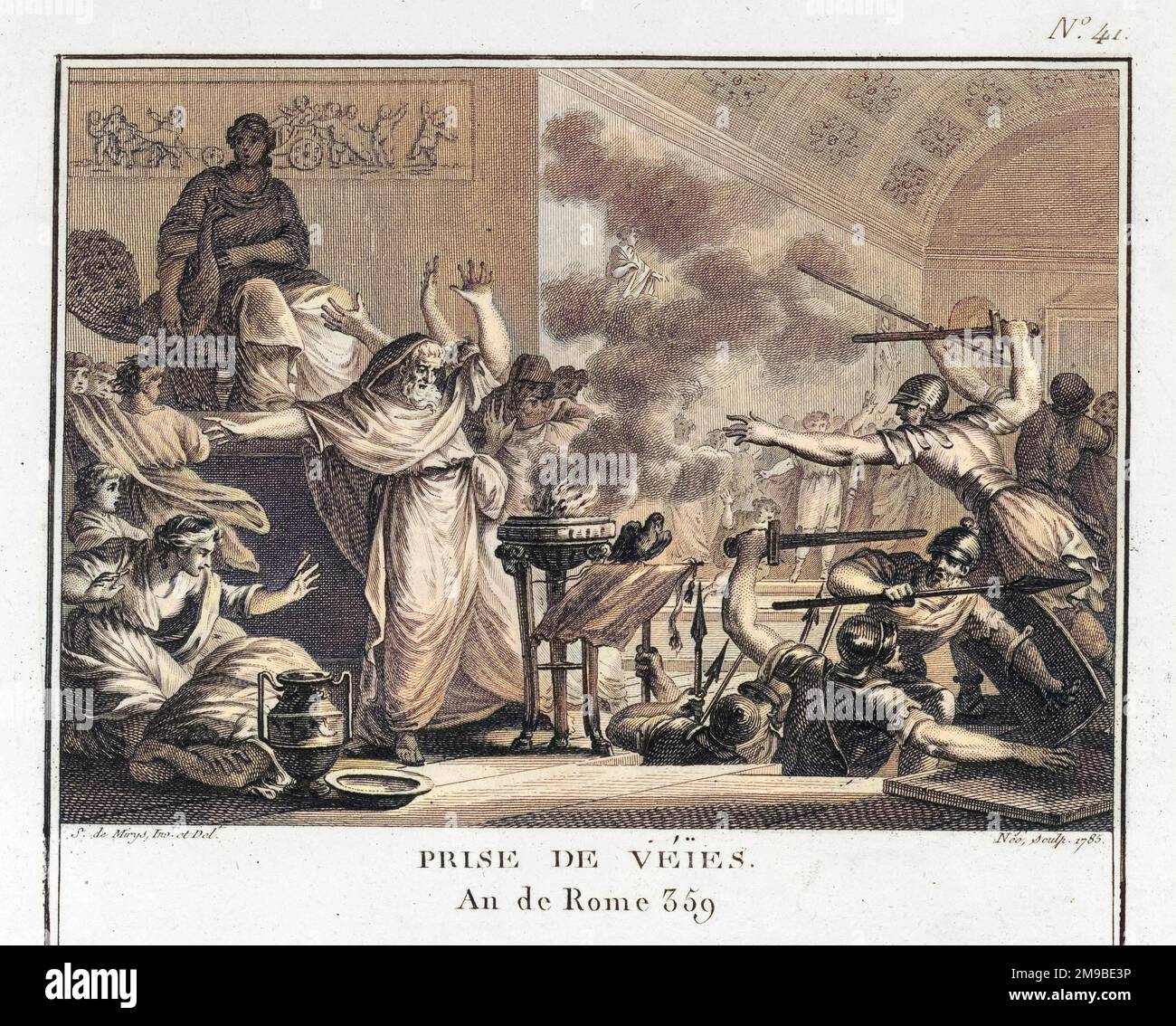 The Etruscan city of Veii is taken by the Romans Stock Photo - Alamy