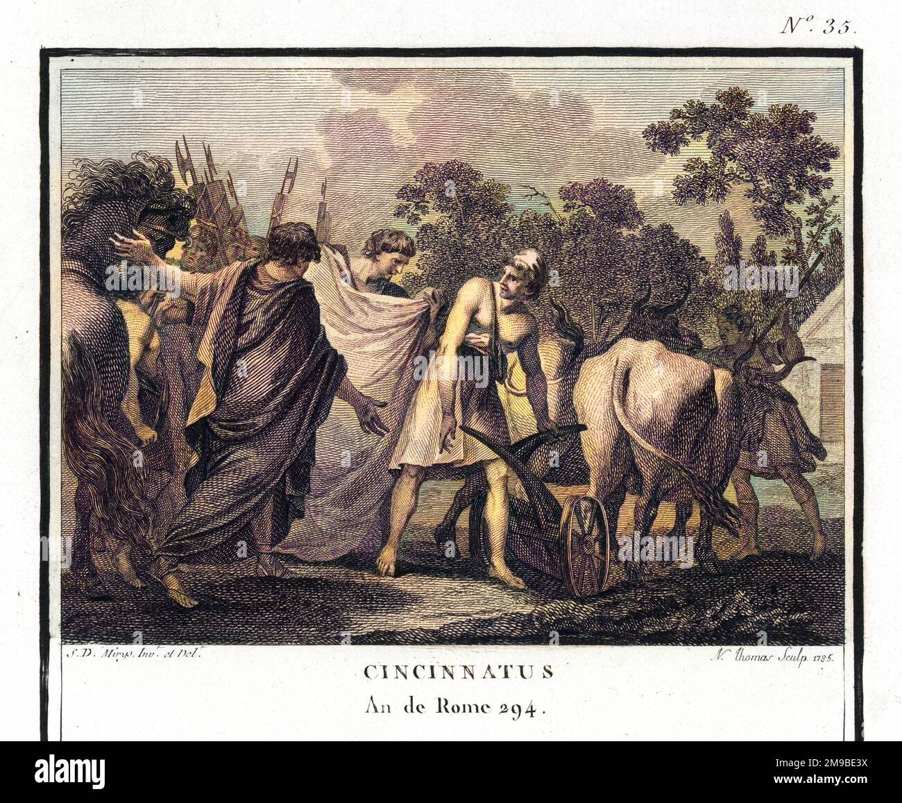 Cincinnatus lucius quinctius hi-res stock photography and images - Alamy