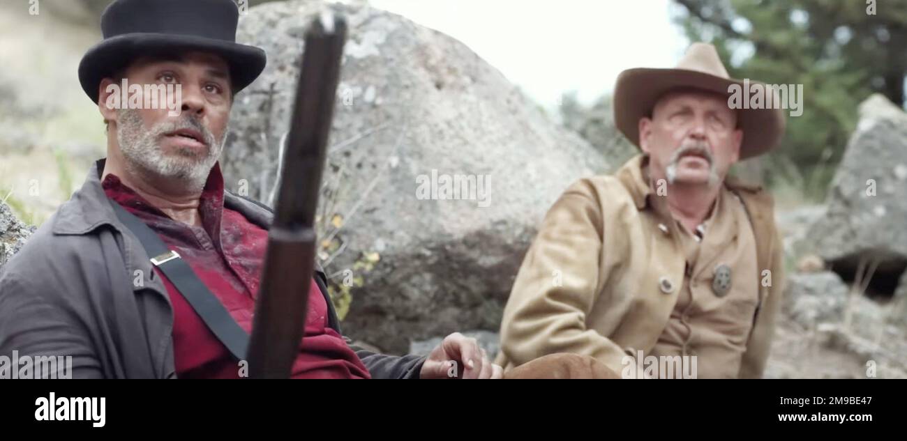 THE OLD WAY, from left: Adam Lazarre-White, Nick Searcy, 2023. © Saban ...