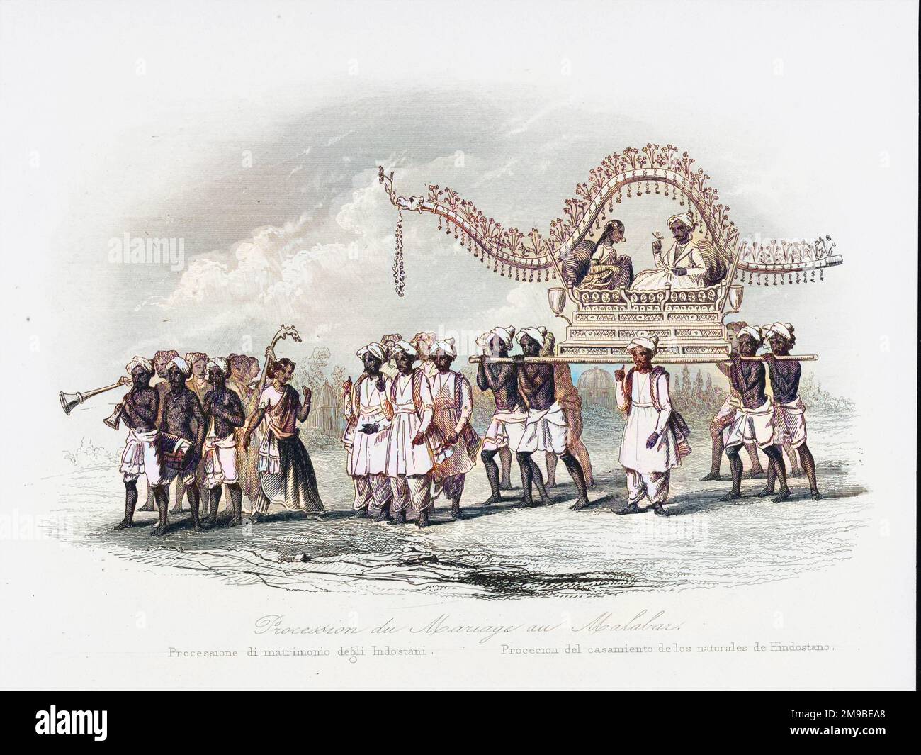 Indian wedding procession hi-res stock photography and images - Alamy