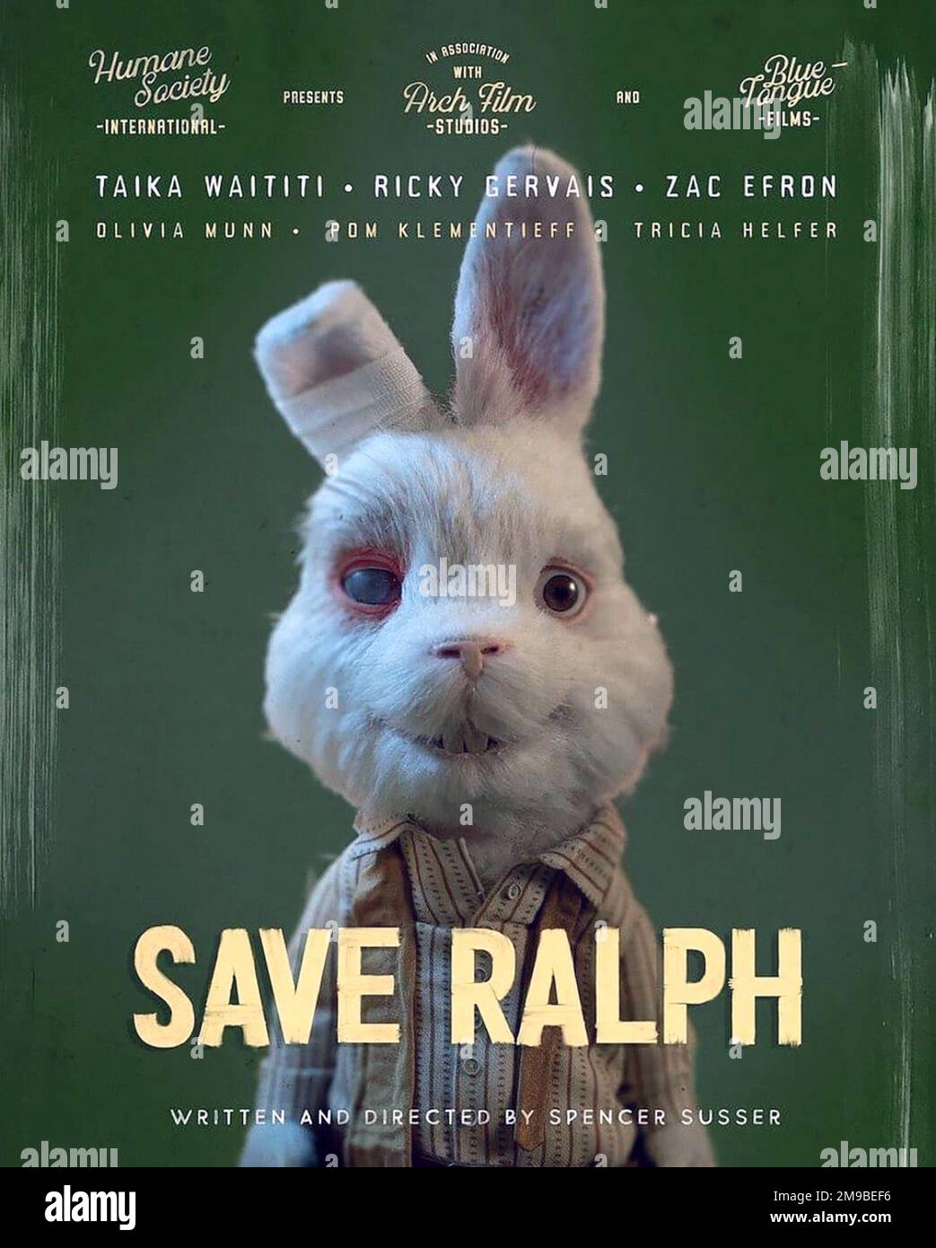 SAVE RALPH, poster, Ralph (voice: Taika Waititi), 2021. © Humane Society International ...