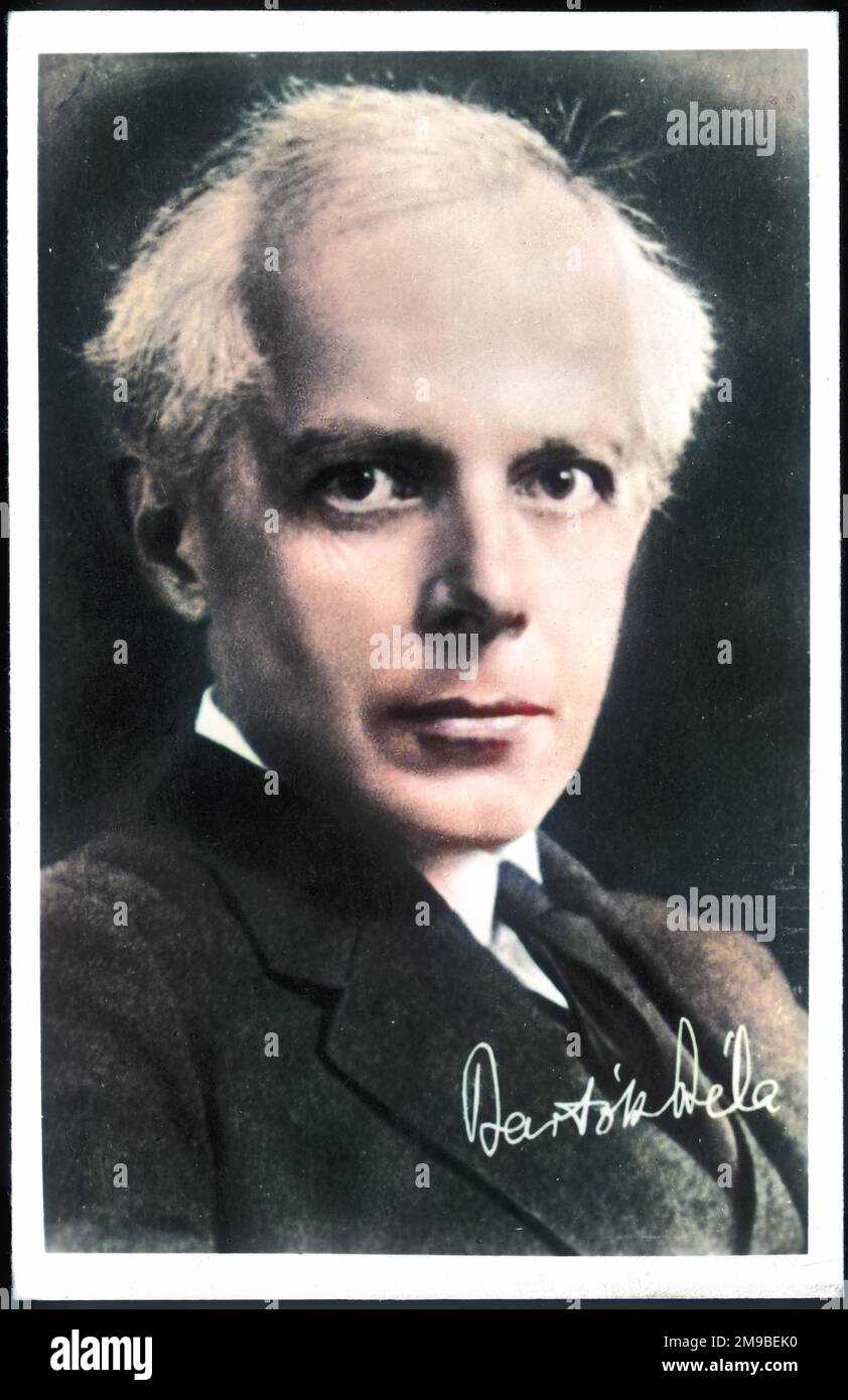 BELA BARTOK (1881 - 1945), Hungarian composer Stock Photo - Alamy