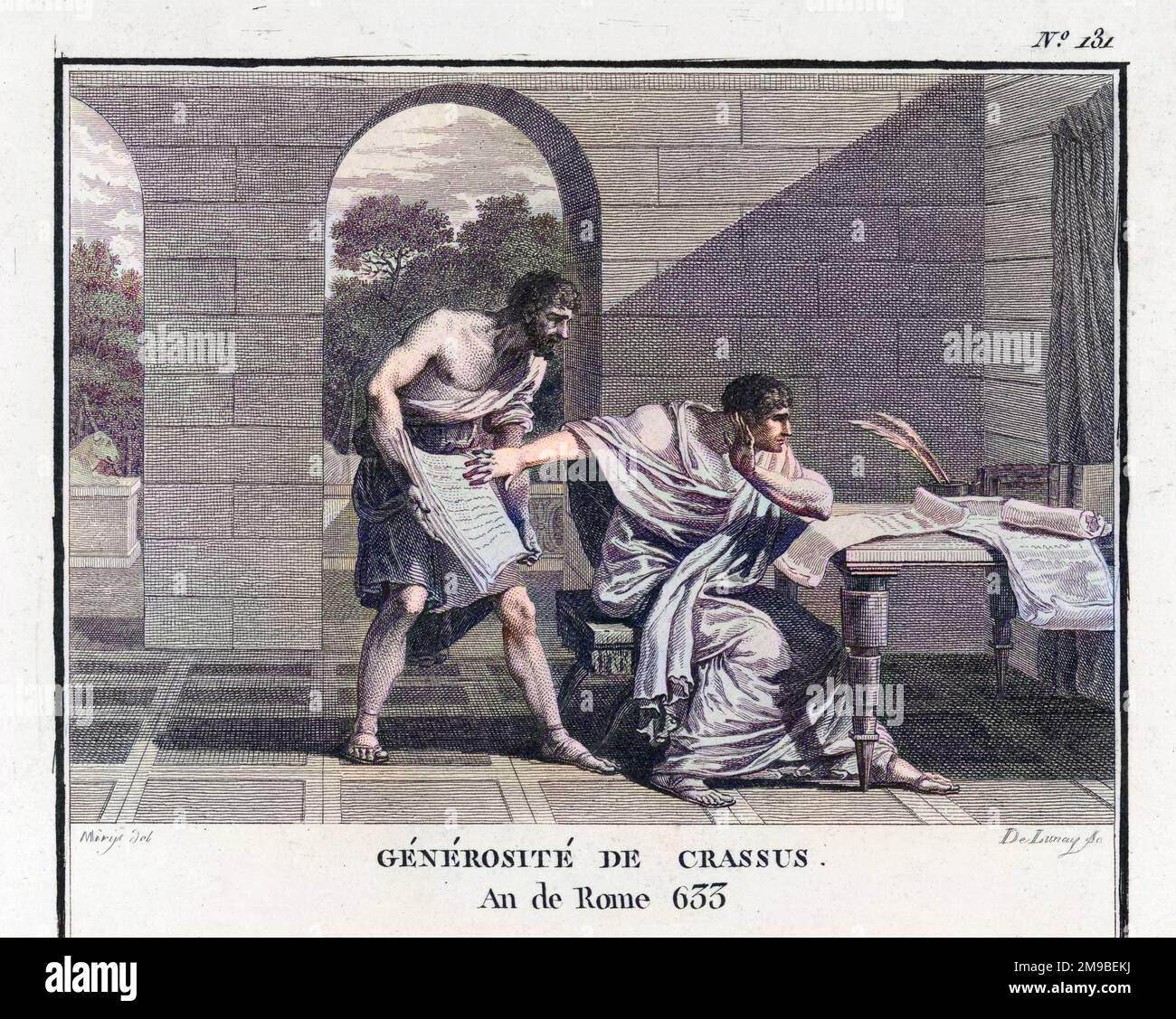 Crassus, though shown proof of his political enemy Carbon's crimes ...