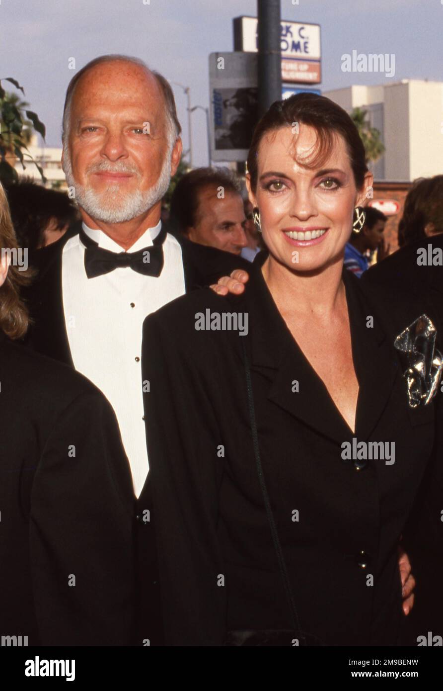 Linda Gray and Ed Thrasher at the Second Annual American Comedy Awards ...