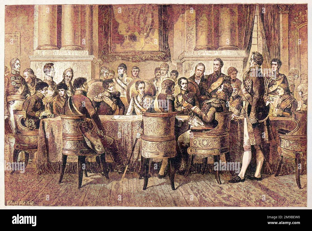 The Allied leaders redraw the map of Europe after the defeat of ...