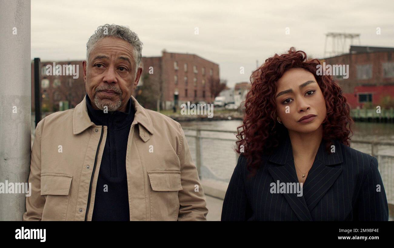 KALEIDOSCOPE, from left: Giancarlo Esposito, Tati Gabrielle, Yellow: 6 Weeks Before The Heist ...