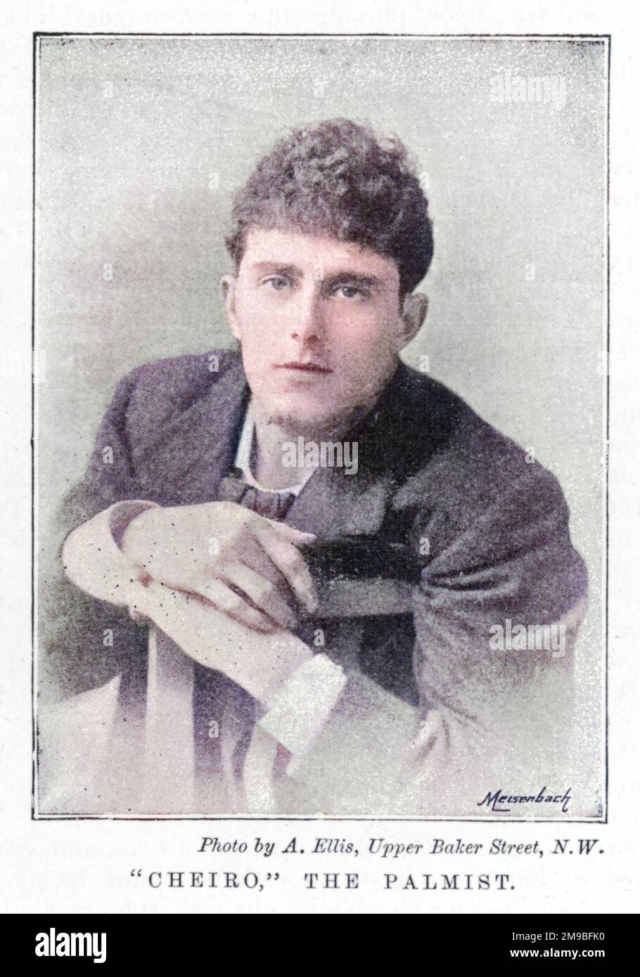 Count LOUIS HAMON [known as CHEIRO] (1866 - 1936), Irish palm reader ...