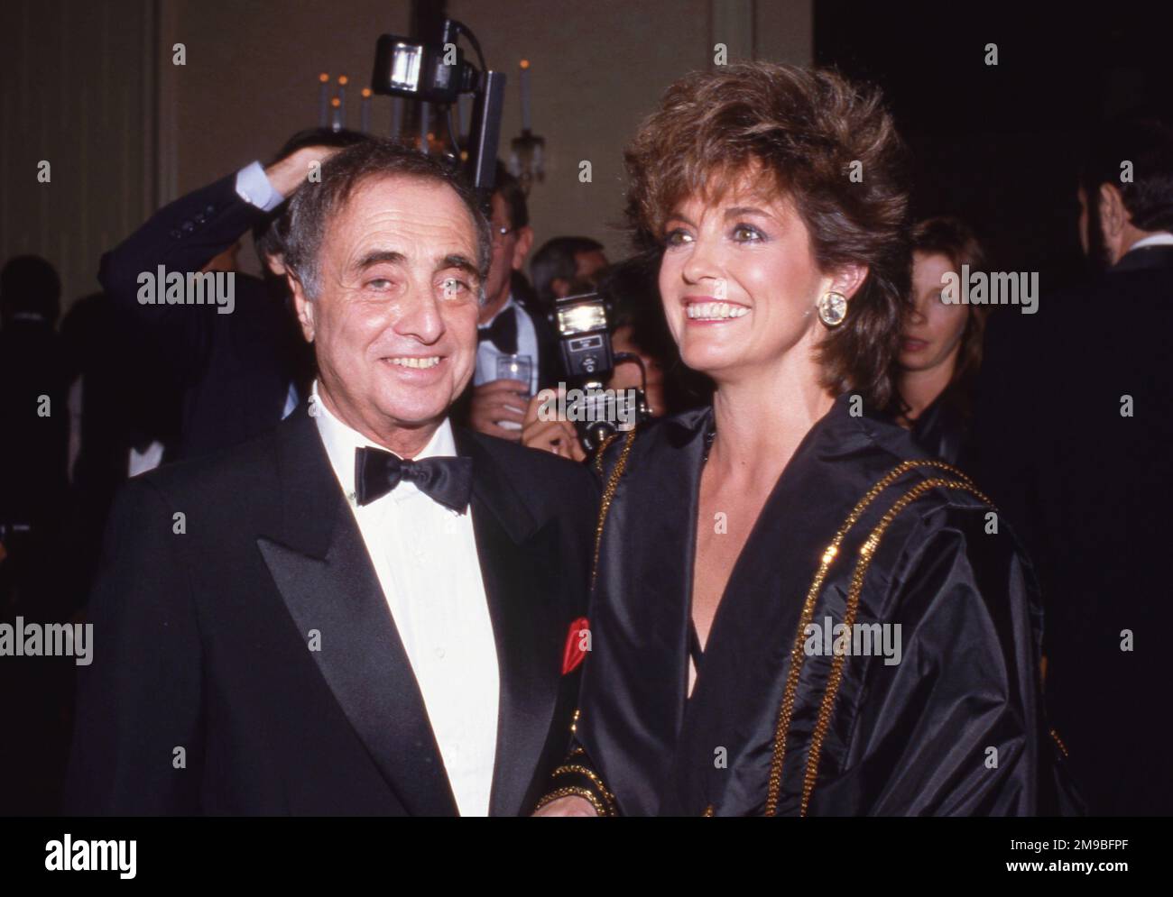Stan Kamen and Linda Gray at A Tribute to Hollywood Talent Agent ...