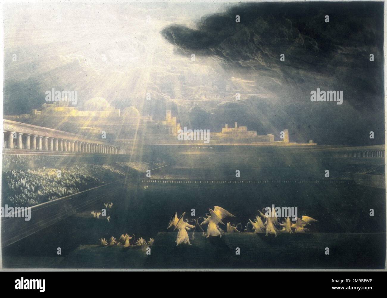 Angels in the Courts of Heaven Stock Photo - Alamy