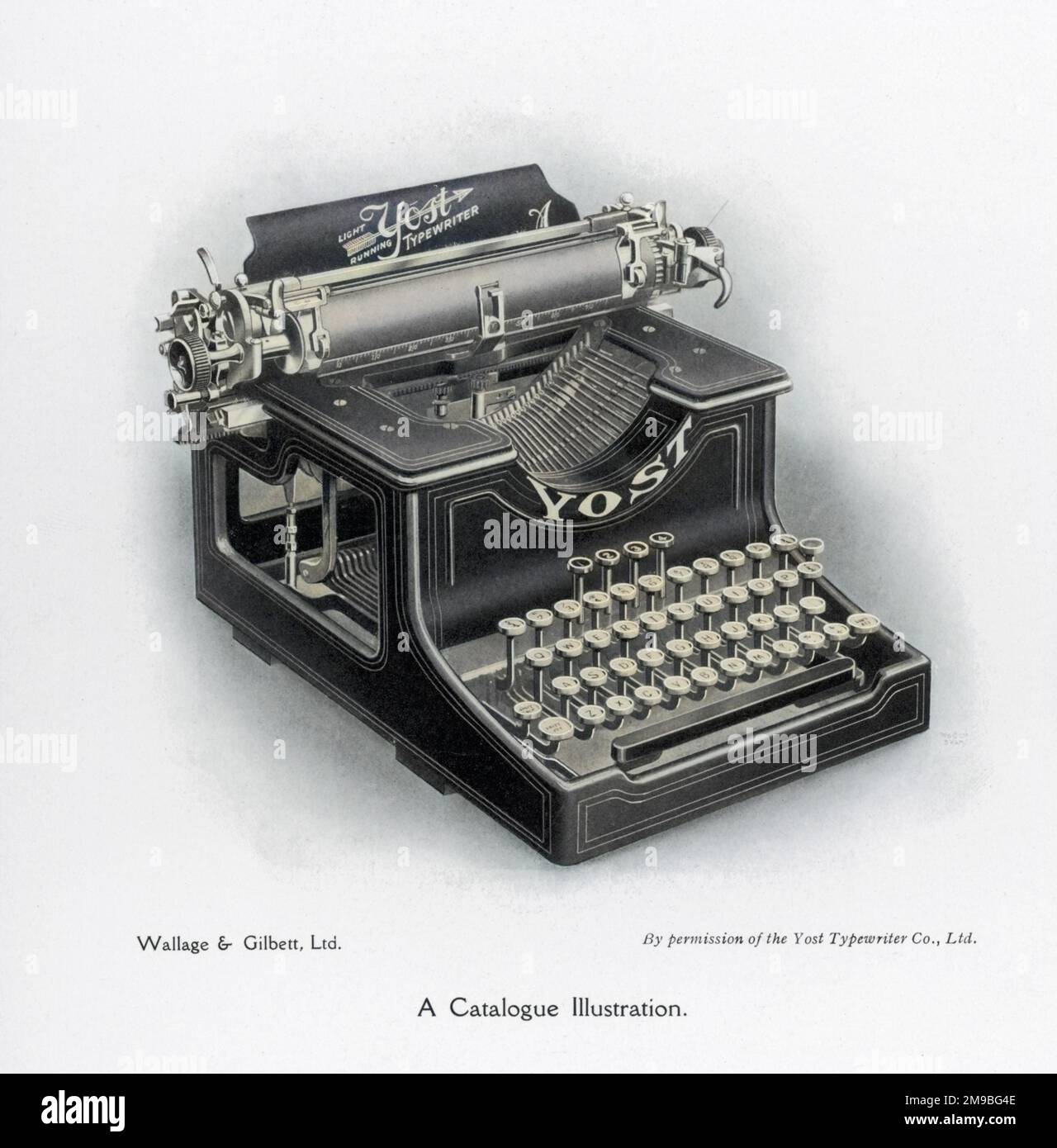 Yost typewriter hi-res stock photography and images - Alamy