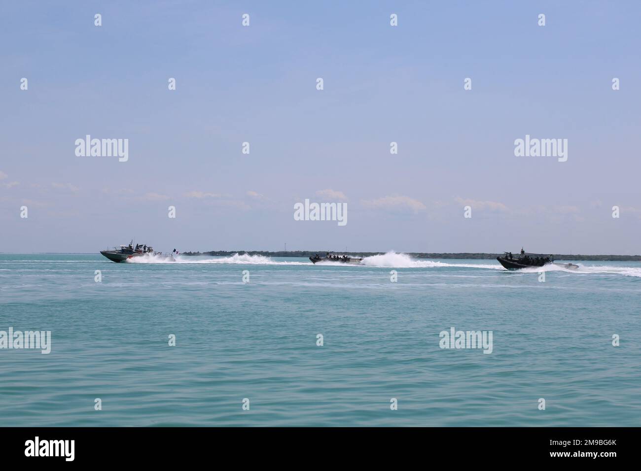7th Special Forces Group (Airborne) conduct open water interdiction ...