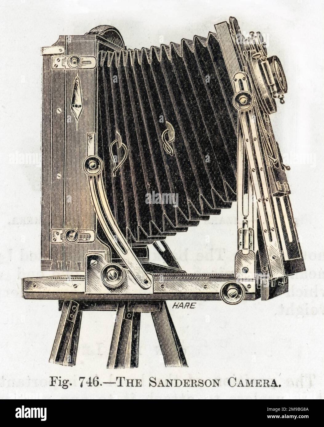 An example of a Sanderson camera Stock Photo - Alamy