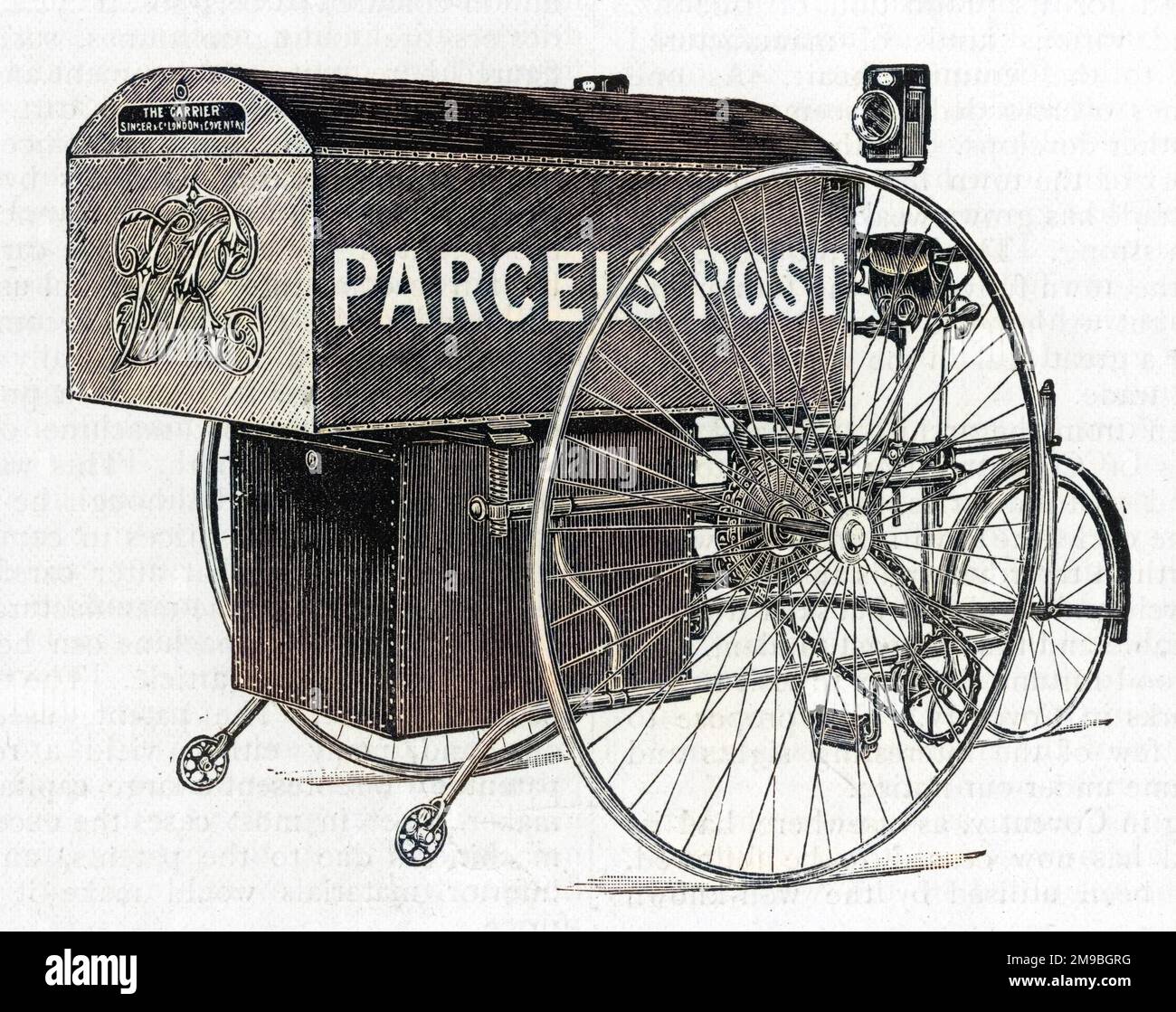 A delivery tricycle hi-res stock photography and images - Alamy