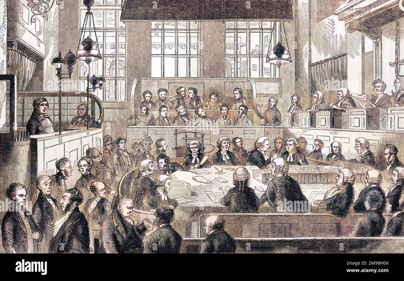 Court trial scene hi-res stock photography and images - Alamy