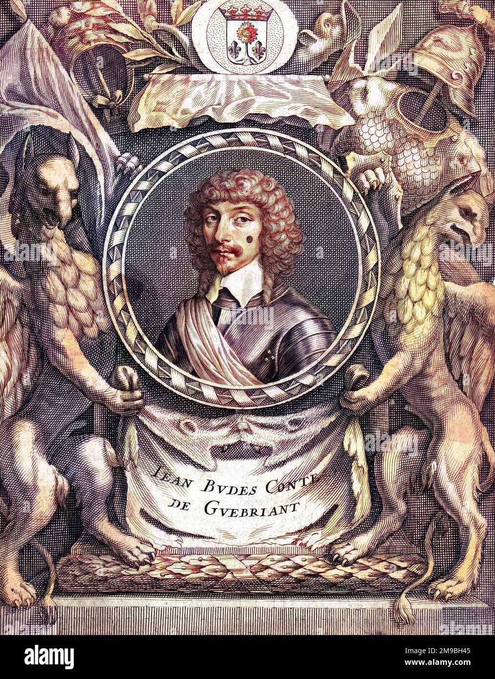 JEAN BAPTISTE BUDES, comte de GUEBRIANT French military commander ...