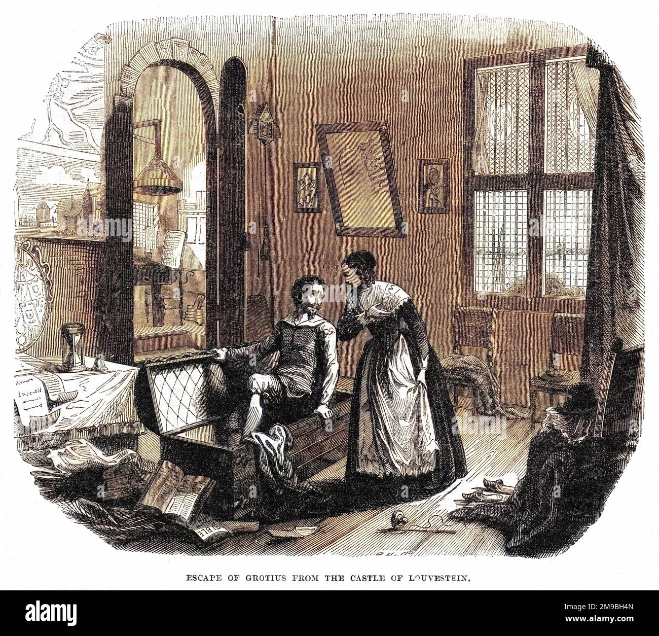 HUGO DE GROOT (known as GROTIUS) Dutch scholar, imprisoned for his ...