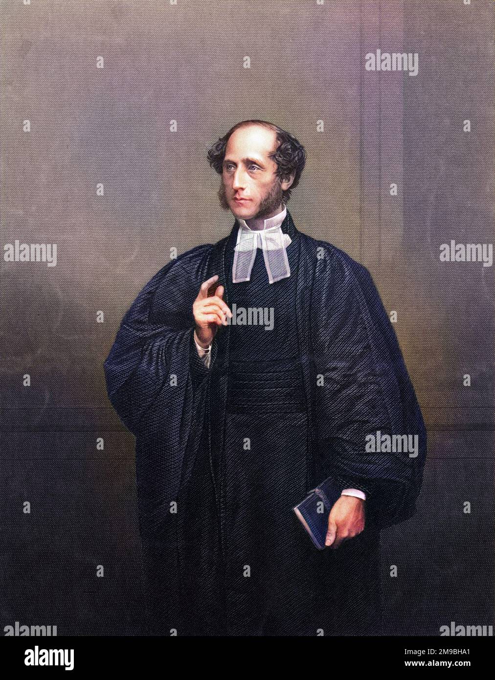 CHRISTOPHER NEWMAN HALL Evangelical churchman Stock Photo - Alamy