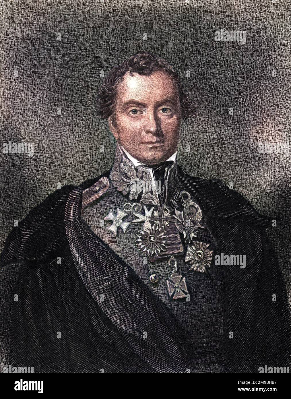 HENRY first viscount HARDINGE British military commander Stock Photo ...