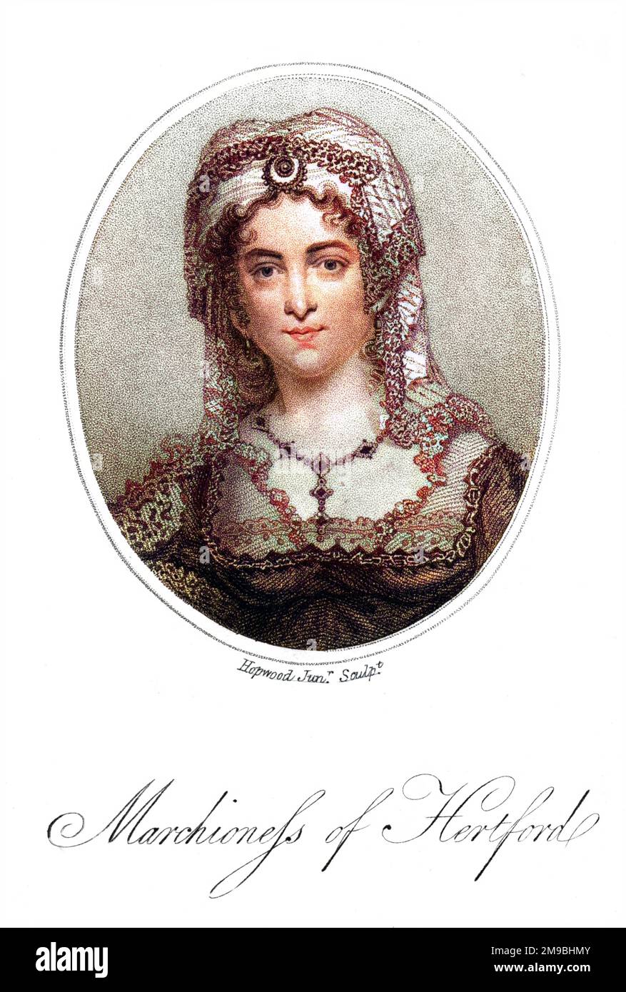 ISABELLA ANN, marchioness of HERTFORD (nee Ingram-Shepherd) wife of ...