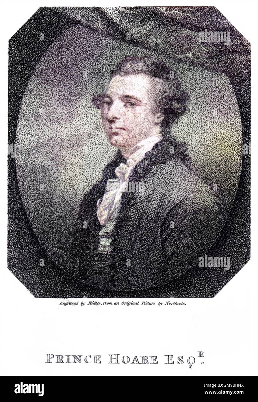 PRINCE HOARE Artist and writer Stock Photo - Alamy