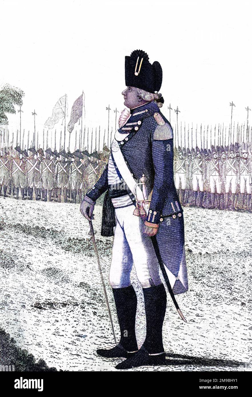 JAMES third earl of HOPETOUN Scottish military commander, depicted in ...